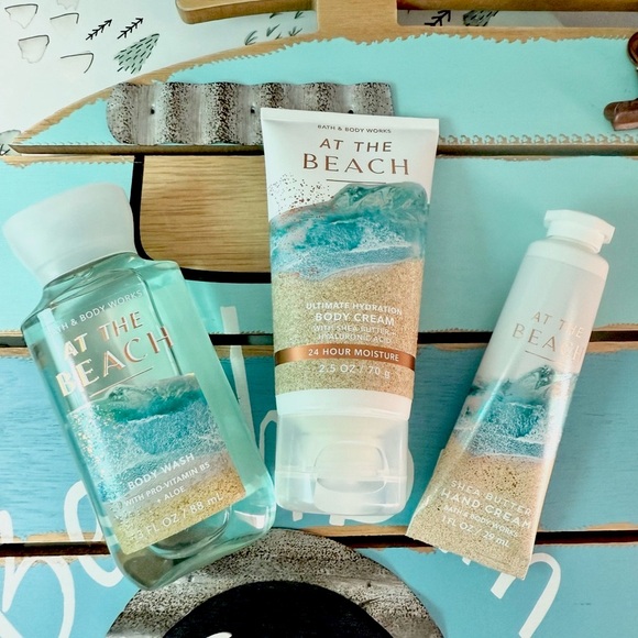 Bath & Body Works | Bath & Body | Bath Body Works At The Beach Body Care Minis Bundle | Poshmark
